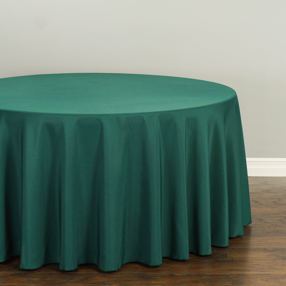 120 In. Round Polyester Tablecloth (20 Colors) — LinenTablecloth