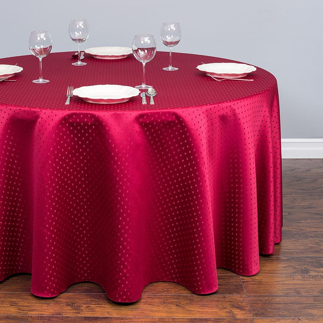 120 in. Round Tablecloths — LinenTablecloth