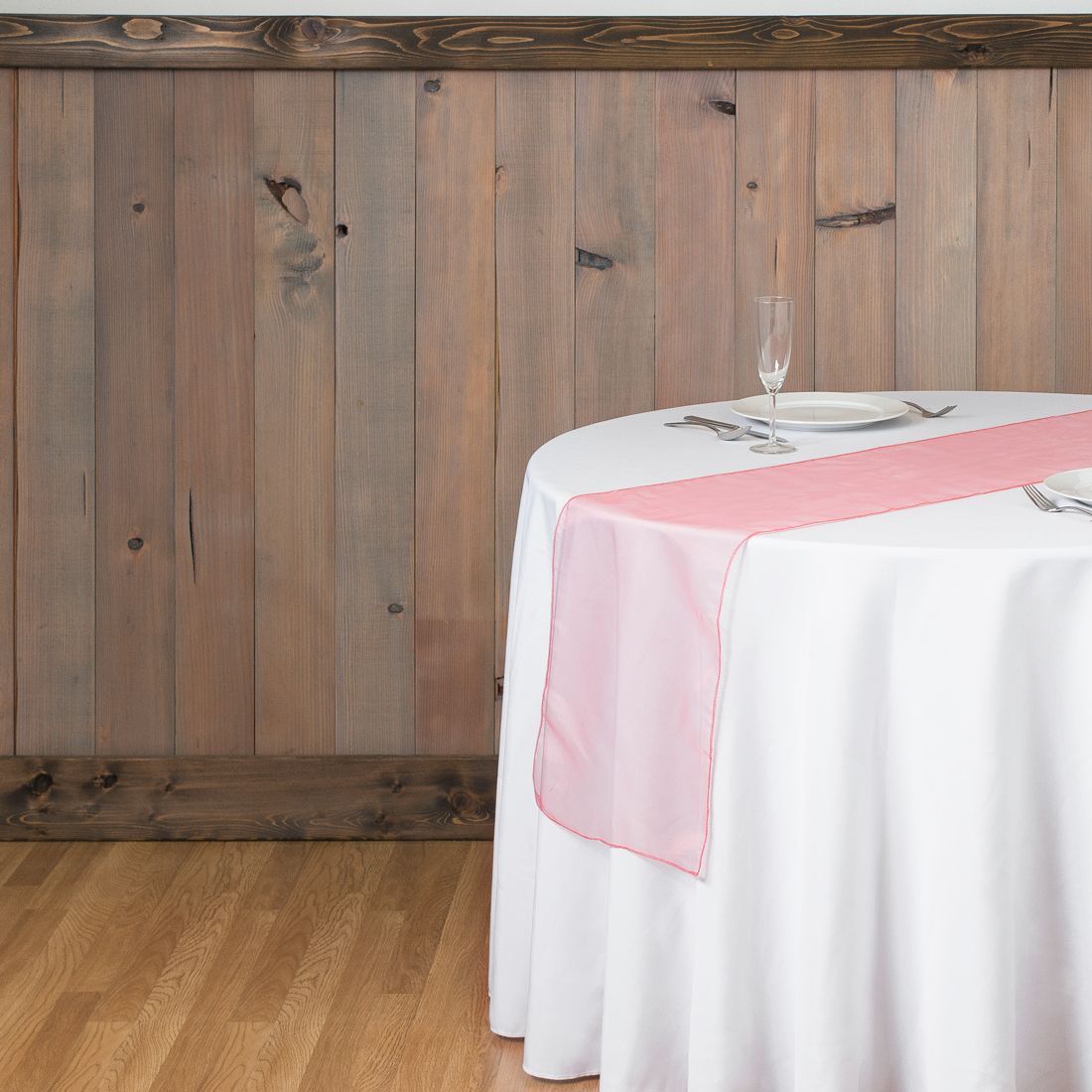 14 x 108 in. Organza Table Runner – LinenTablecloth