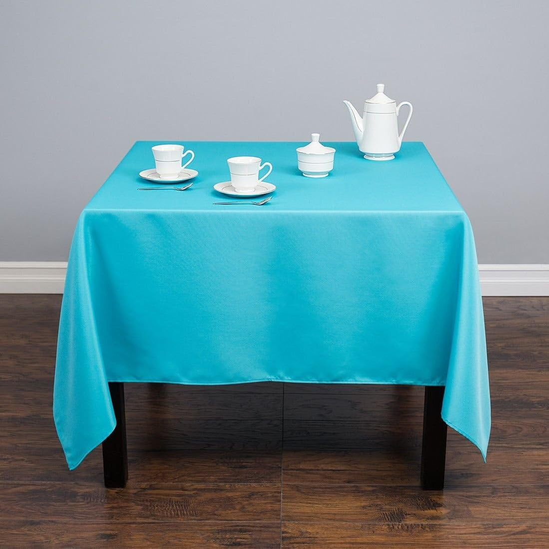 70 in. Square Polyester Tablecloth (22 Colors) — LinenTablecloth