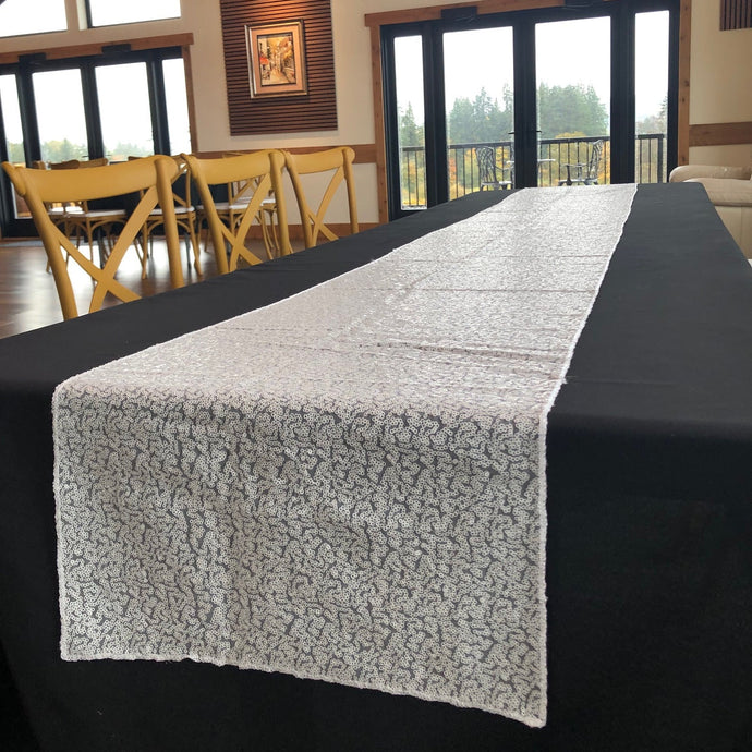 14 X 108 in. Sequin Table Runner (9 Colors) – LinenTablecloth
