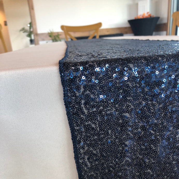 14 X 108 in. Sequin Table Runner (9 Colors) – LinenTablecloth