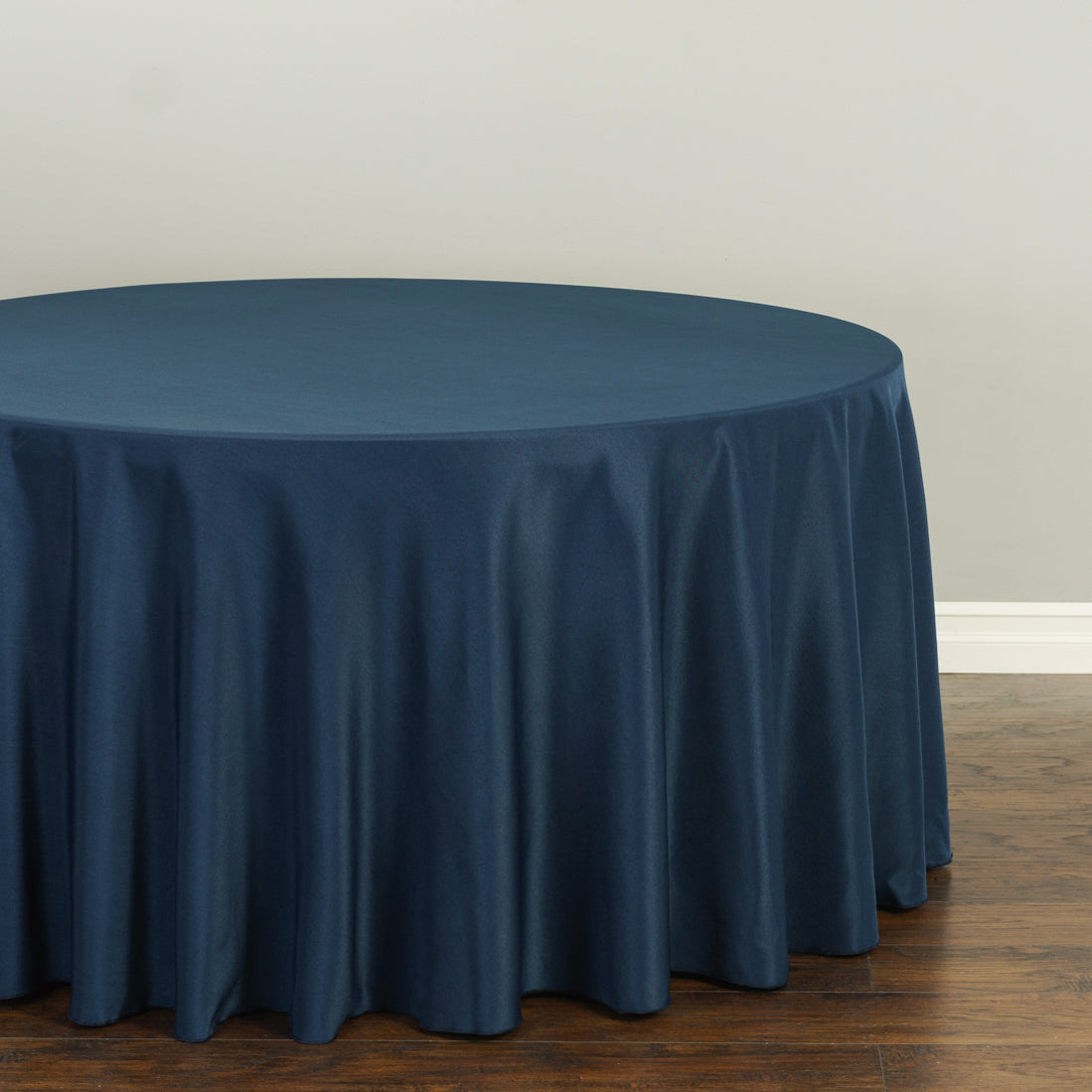 120 In. Round Polyester Tablecloth (20 Colors) — LinenTablecloth