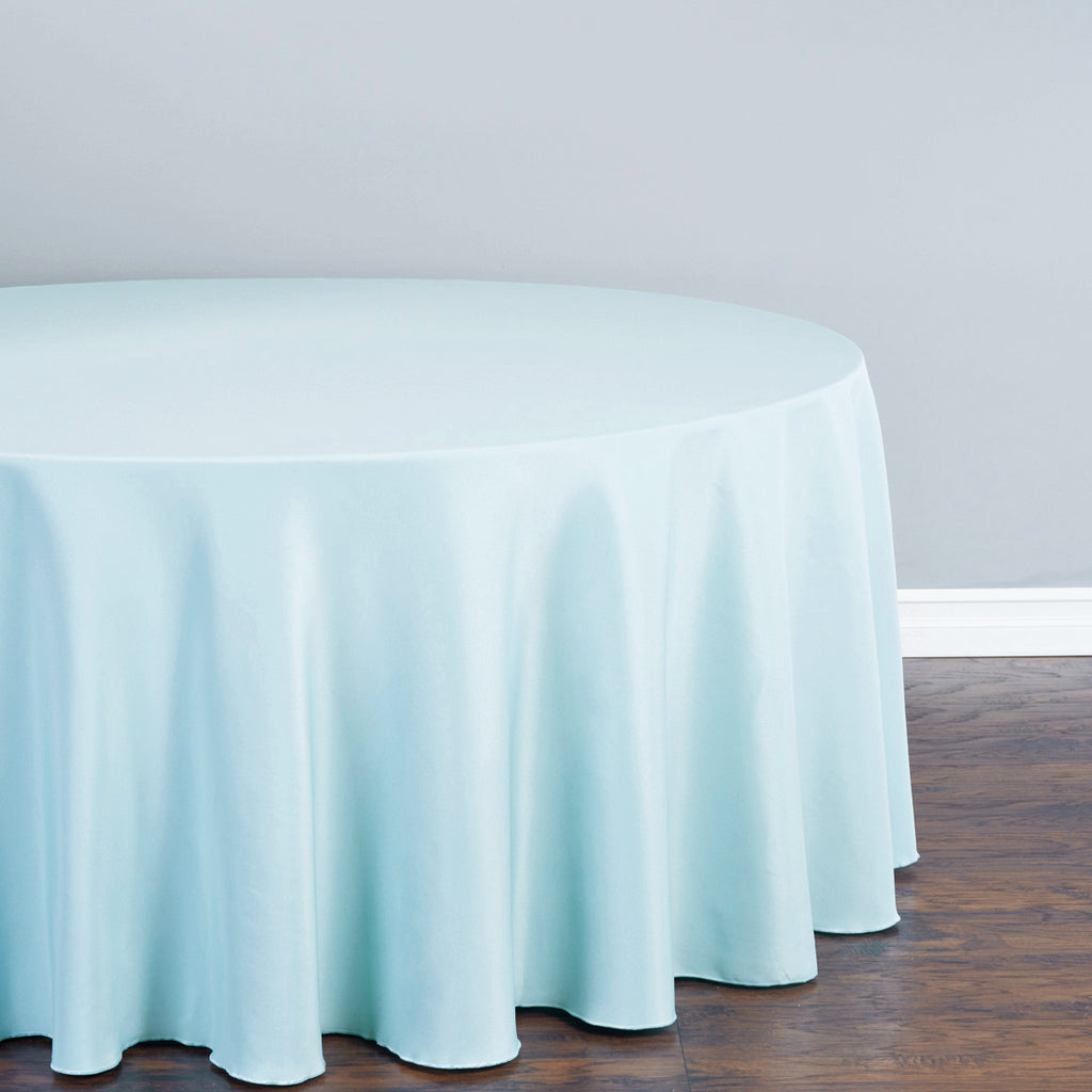 108 in. Round Tablecloths — LinenTablecloth