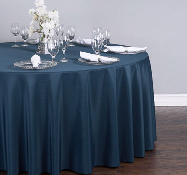 132 in. Round Tablecloths – LinenTablecloth