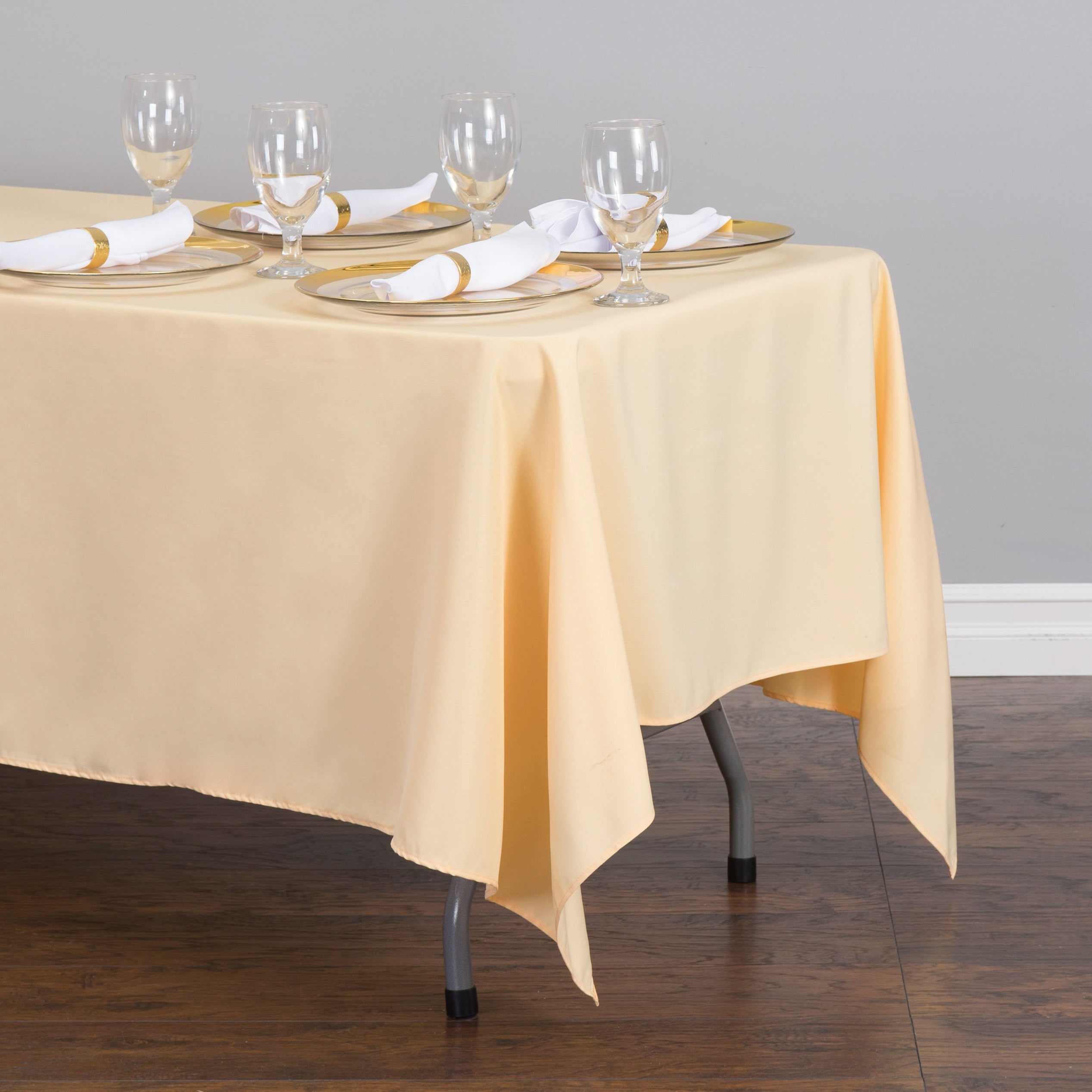70 x 120 in. Rectangular Polyester Tablecloth (25 Colors) — LinenTablecloth
