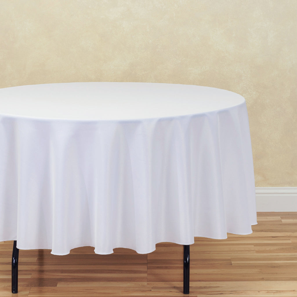 90 in. Round Tablecloths — LinenTablecloth